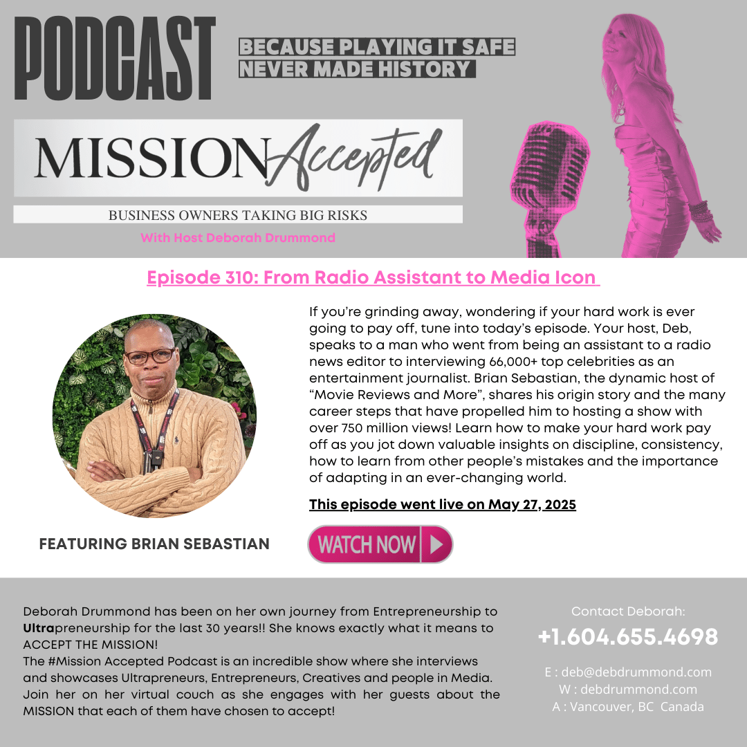 Mission Accepted Podcast: From Radio Assistant to Media Icon with Brian ...