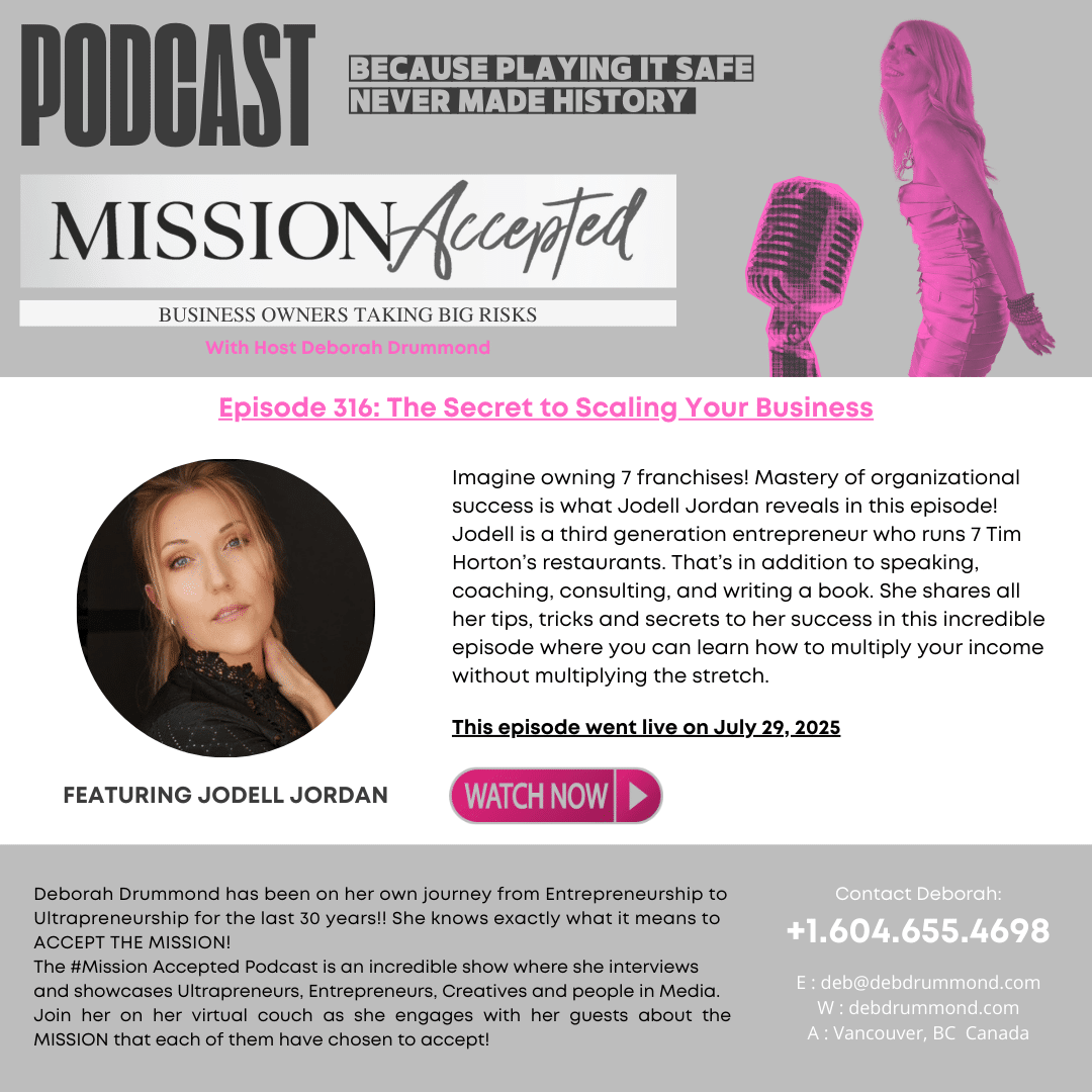 Mission Accepted Podcast: The Secret to Scaling Your Business with ...